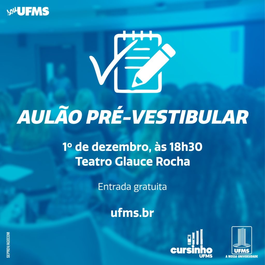 Aulão gratuito oferece dicas e orientações às vésperas do Vestibular ...