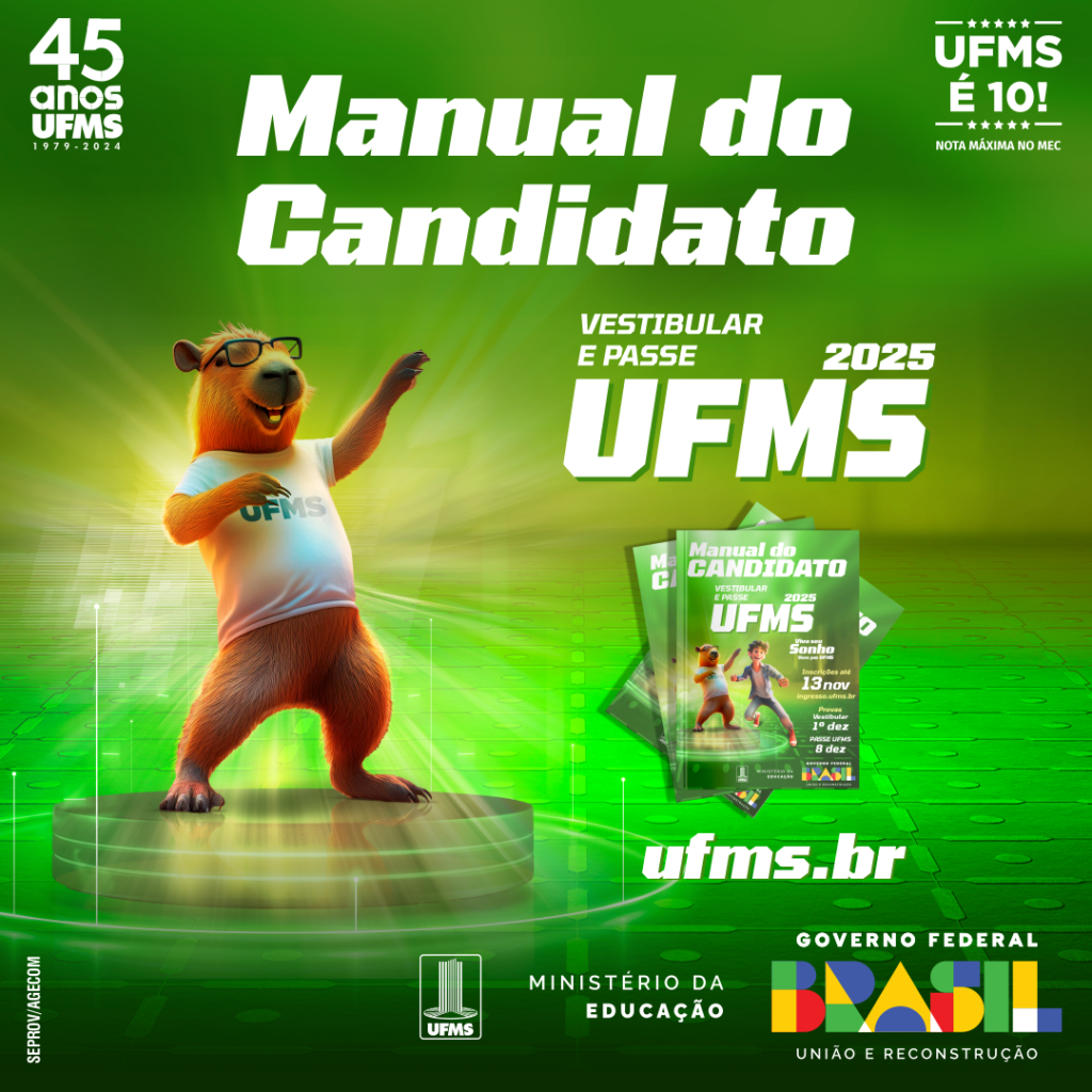 Manual do Candidato apresenta informações sobre o Vestibular e PASSE ...